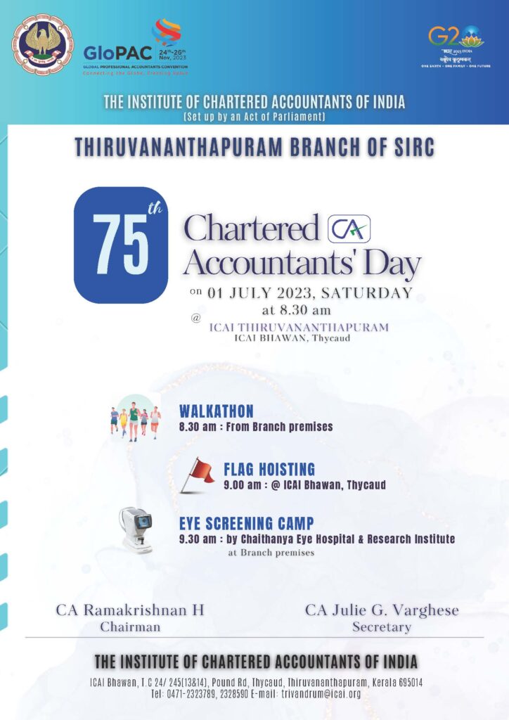 CA DAY FLAG HOISTING - The Institute of Chartered Accountants of India ...