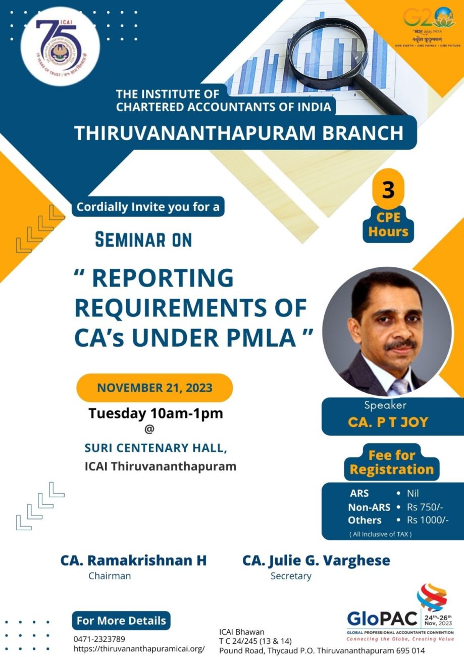 CPE SEMINAR - The Institute of Chartered Accountants of India(ICAI)