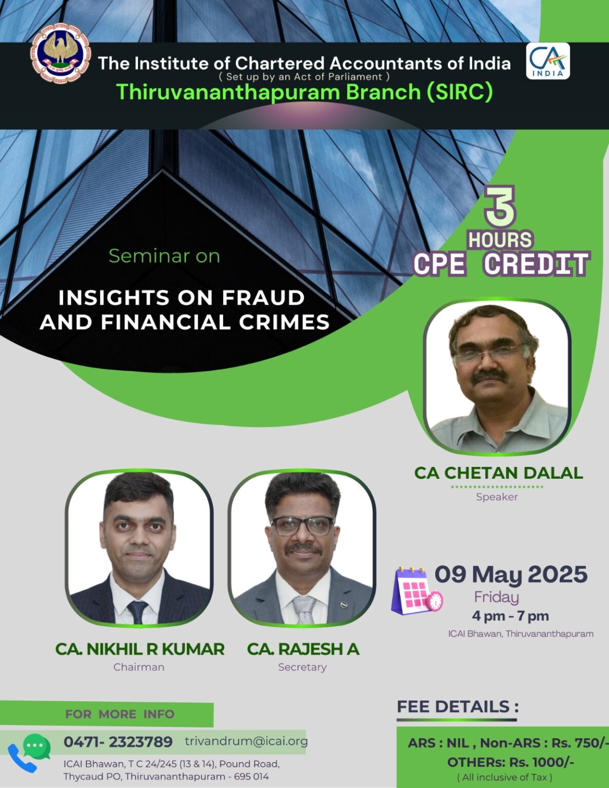 CPE SEMINAR - The Institute of Chartered Accountants of India(ICAI)